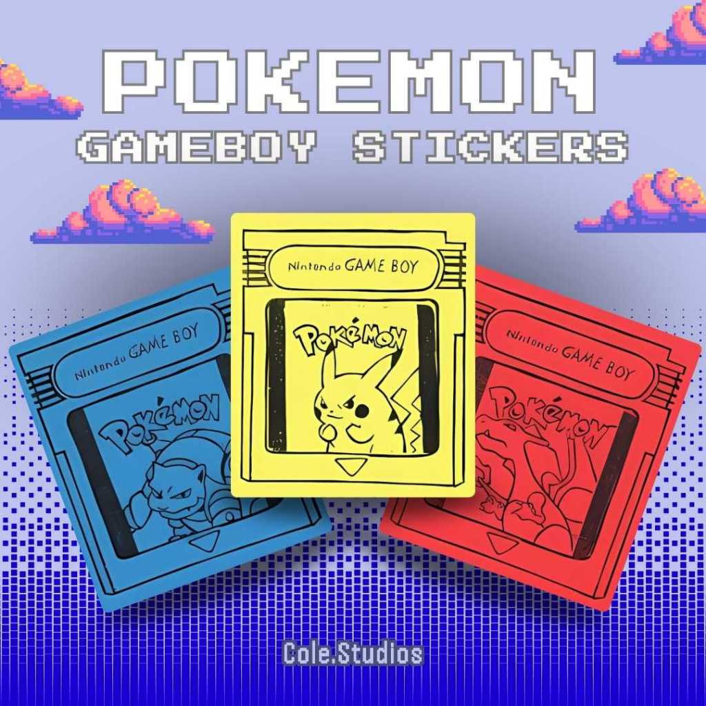 Pokemon Game Boy Sticker Collection | Shopee Singapore