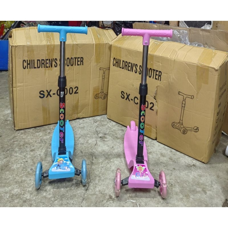 PLASTIC SCOOTER 2-5 YEARS OLD KIDS- Scooter Plastic- Folding scooter ...