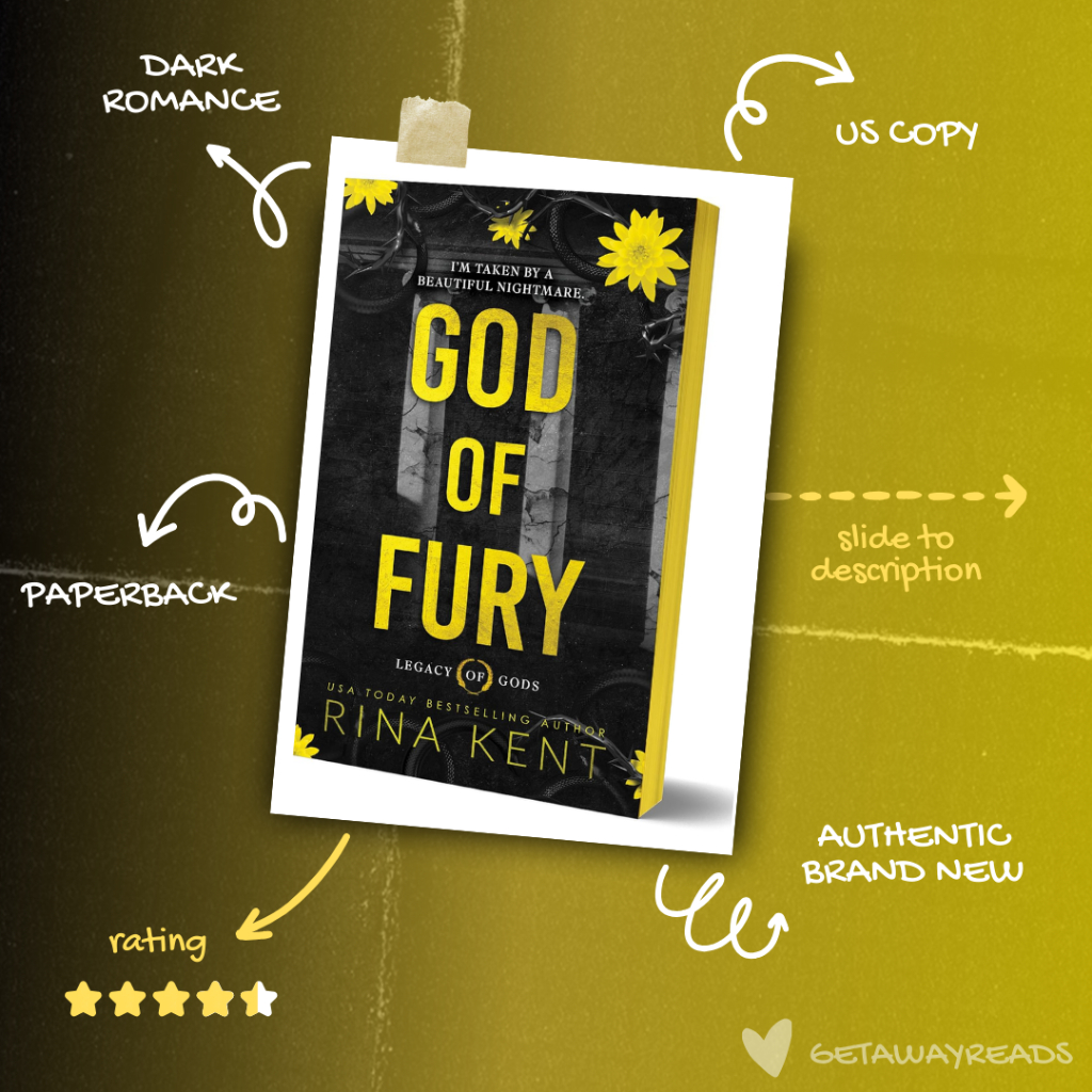 God of Fury: Deluxe Edition (Legacy of Gods, 5) by Rina Kent (Paperback ...