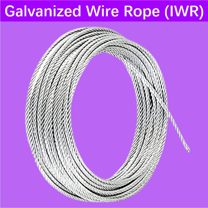 Mago 10-20 Meters 10mm Galvanized Steel Wire Rope IWR (Iron Core Wire ...