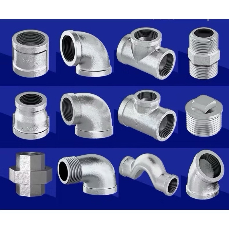 GI Pipe Fittings Galvanized For Plumbing Work -Nipple,Elbow.Couplin ...