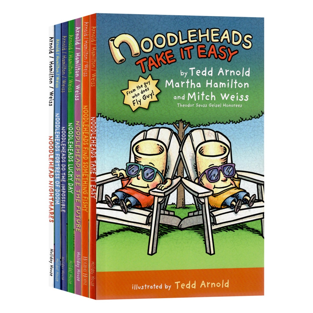 7books Noodleheads Humorous Comic Story Book for Kids Children Full ...