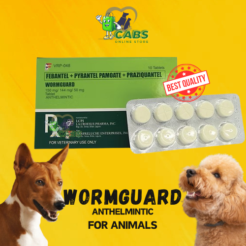 Wormguard Deworming Tablet for Dogs 10 TABLETS (BANIG) | Shopee Singapore