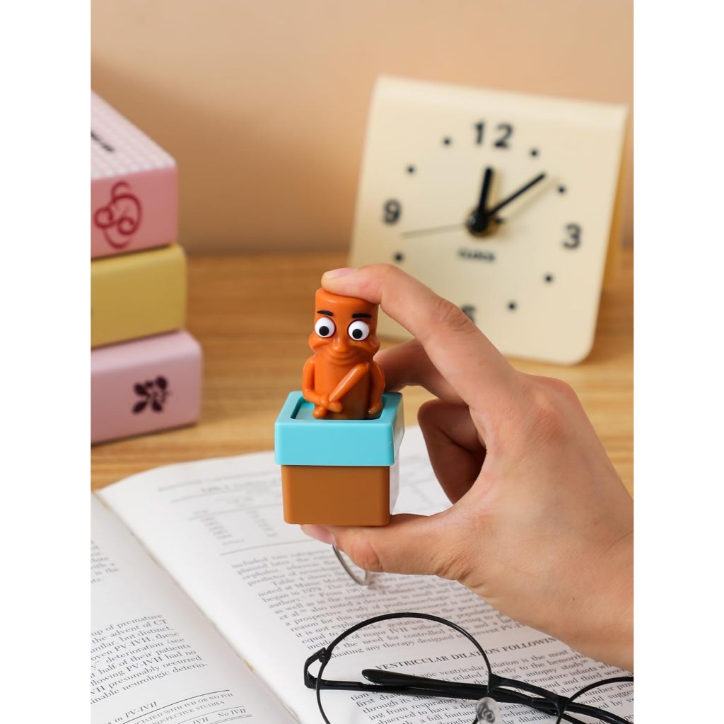 Italian Brainrot Keychain - Tung Tung Tung Fidget Toy w/Sound/Lights ...