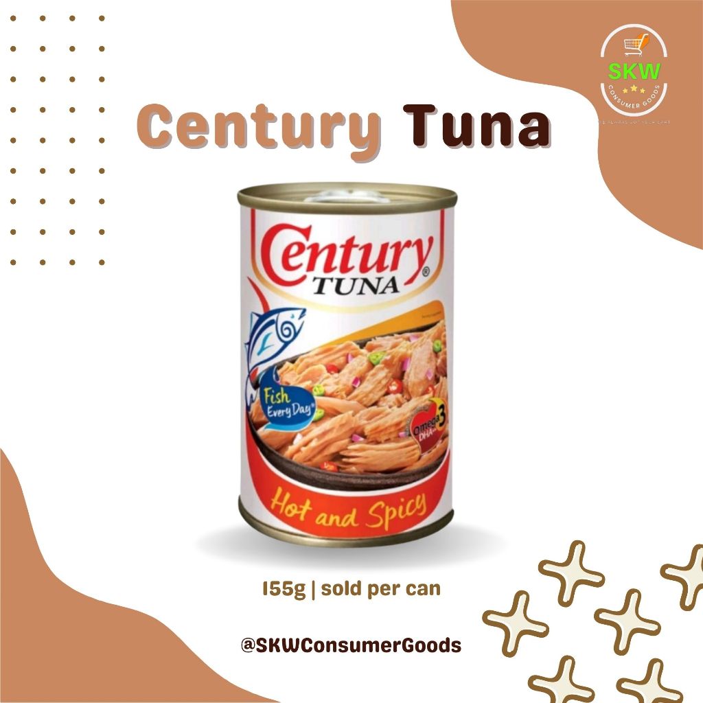 Century Tuna Hot and Spicy Canned Food 155g | Shopee Singapore