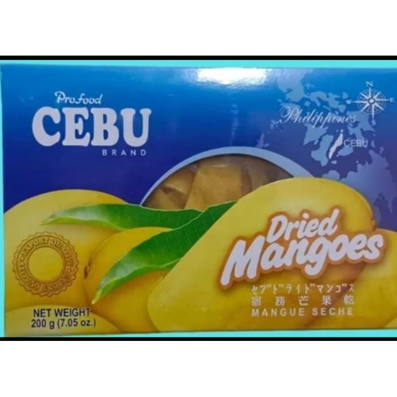 Cebu Dried Mango Slice 200g | Shopee Singapore