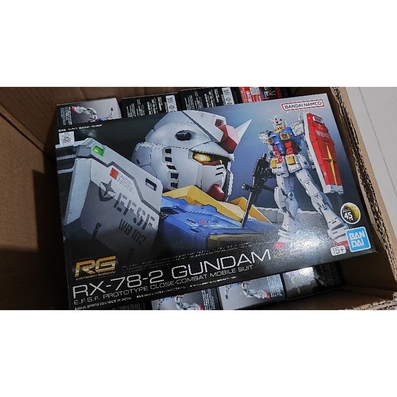 Bandai Hobby RG 1/144 RX 78-2 Gundam ver 2.0 model kit / RG RX 78-2 ver ...