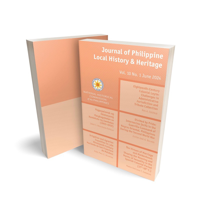 JOURNAL OF PHILIPPINE LOCAL HISTORY AND HERITAGE VOLUME 10, NUMBER 1 ...