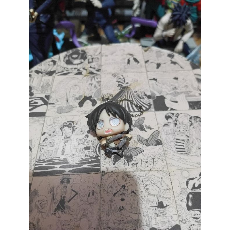 Authentic Eren Yeager of Attack on Titan Deformed Mini Chimi Chara ...
