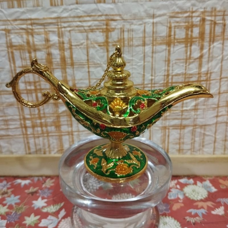 Aladdin Magic Lamp, Aladdin Lamp, Aladdin, Disney, Arabian Night (Green ...