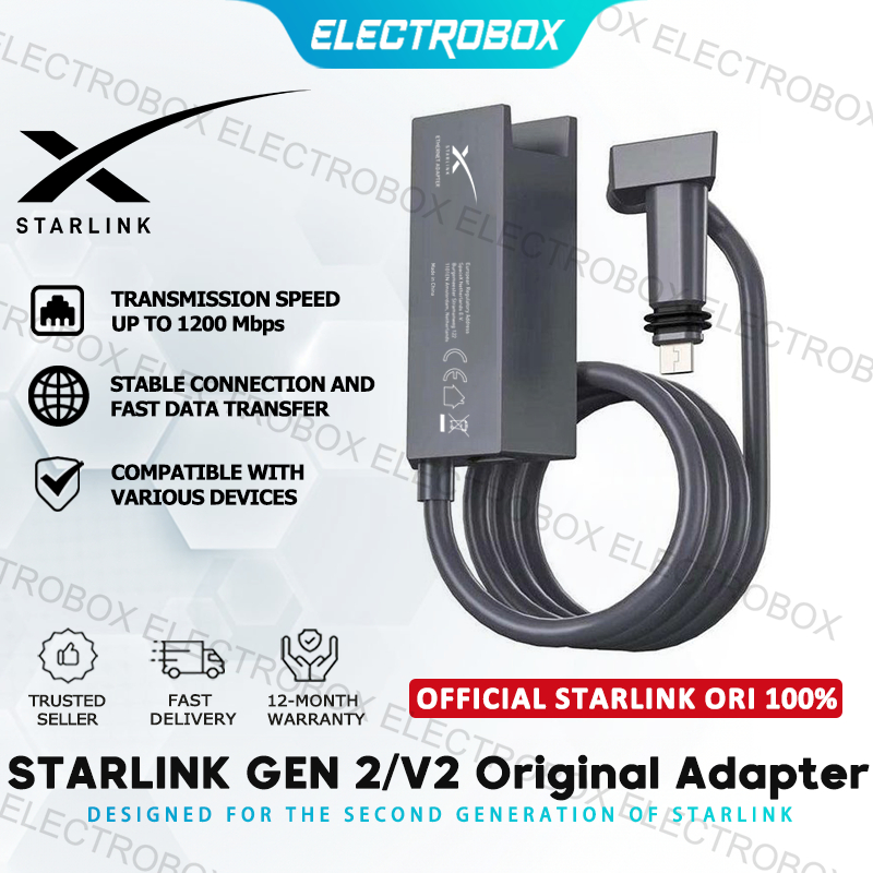 Starlink Ethernet Adapter Gen2 for Starlink Adapter to RJ45 WiFi Stable ...