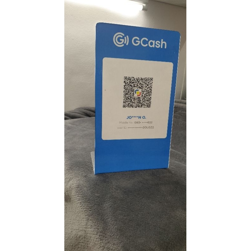 Gcash qr code sticker on clear acrylic 1.5mm 5x8 inches | Shopee Singapore