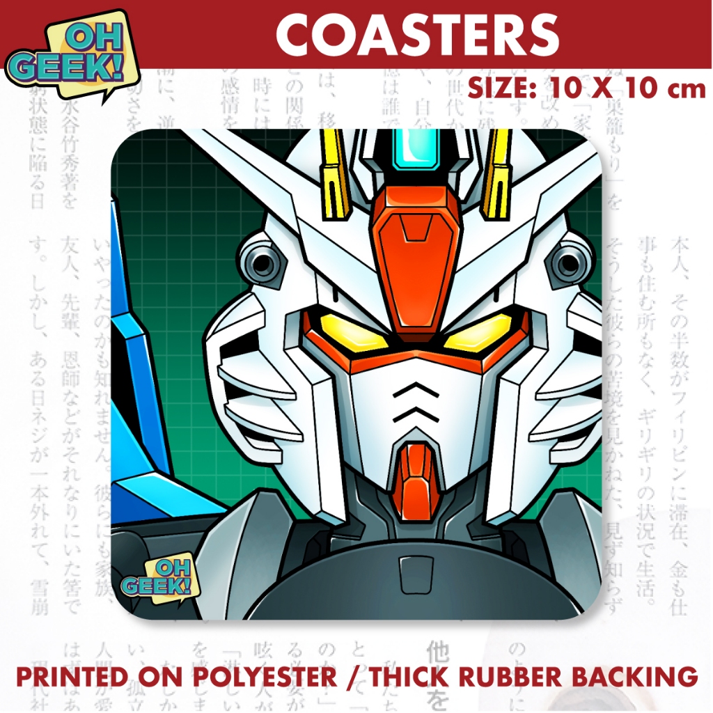Freedom Gundam from Gundam Seed Freedom Coaster | Shopee Singapore