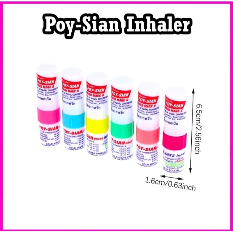 Poy-Sian Nasal Inhaler | Shopee Singapore