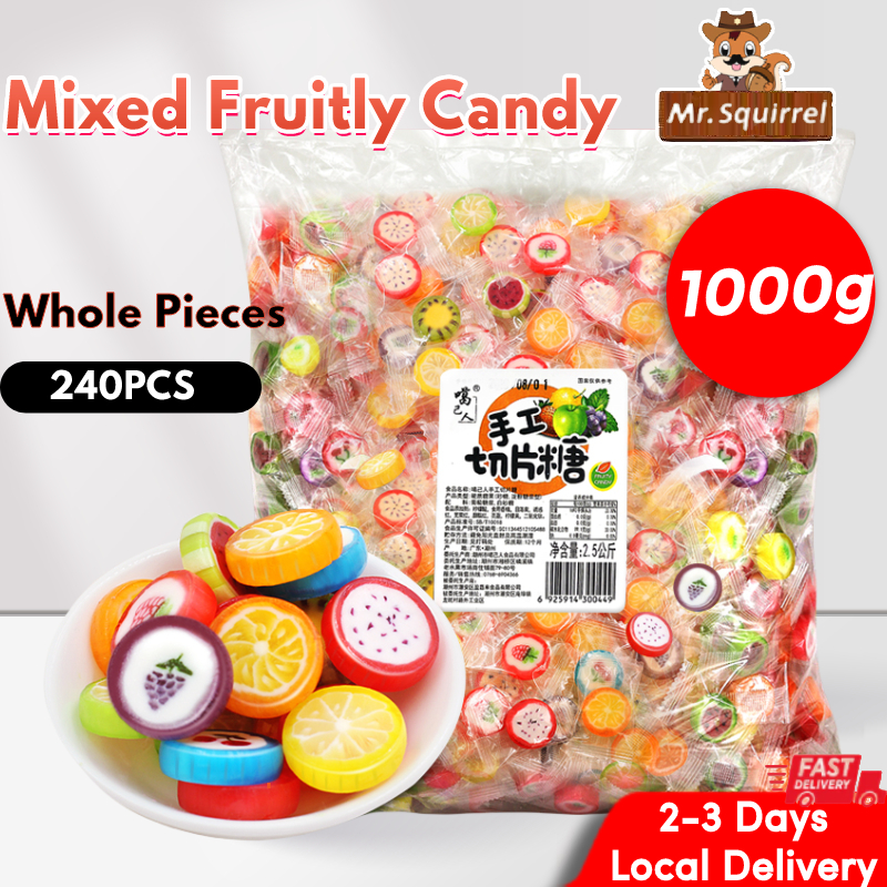 1000g Mixed Fruit Candy Crystal Candies - Indulge Your Sweet Tooth! Pasalubong and Grazing ...