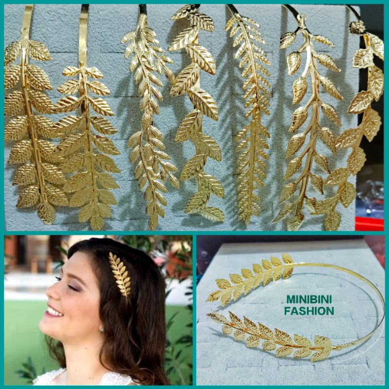 Gold Leaf Laurel Headpiece for Greek/Roman God and Goddess/Bohemian ...