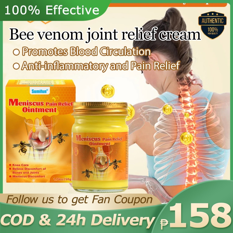 Bee Venom Joint Relief Cream Meniscus Pain Relief Ointment Knee Propolis Muscle Arthritis ...