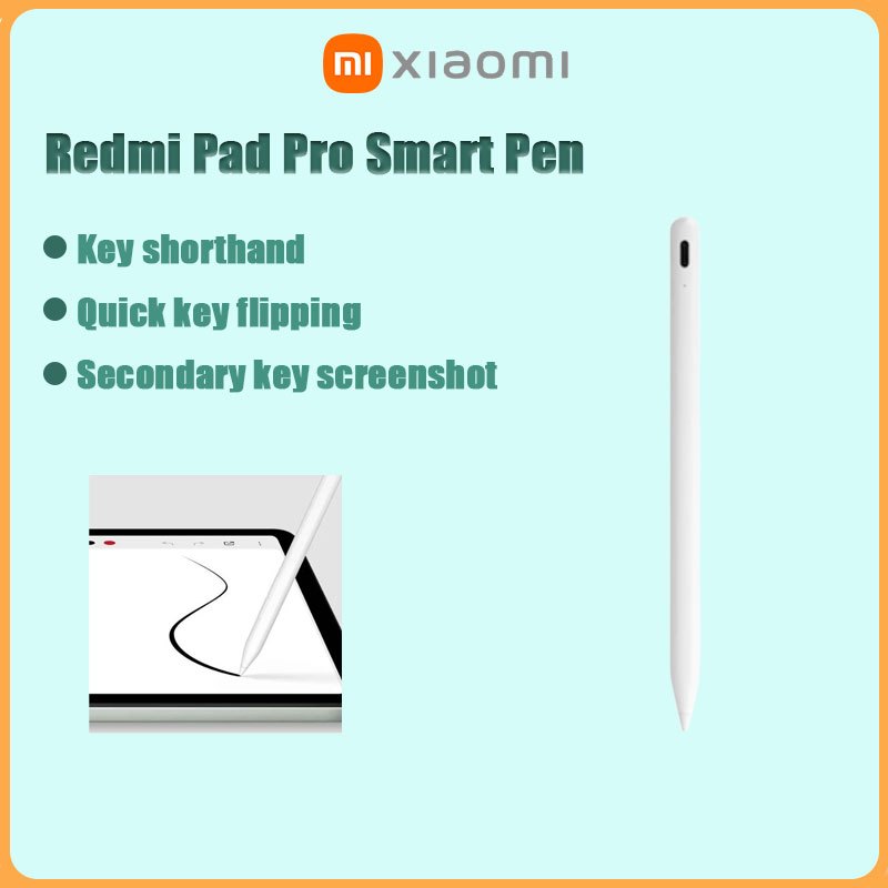 Xiaomi Redmi Pad Pro Smart Pen Bluetooth 5.1 Ultra-low Latency Seamless ...