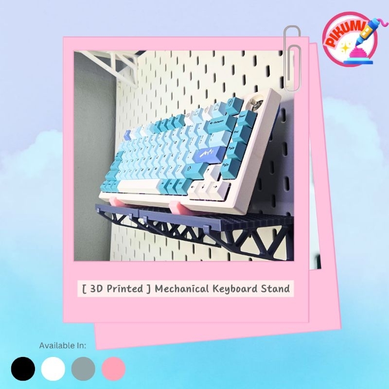 [3D Printed] Mechanical Keyboard stand (pair) | Shopee Singapore