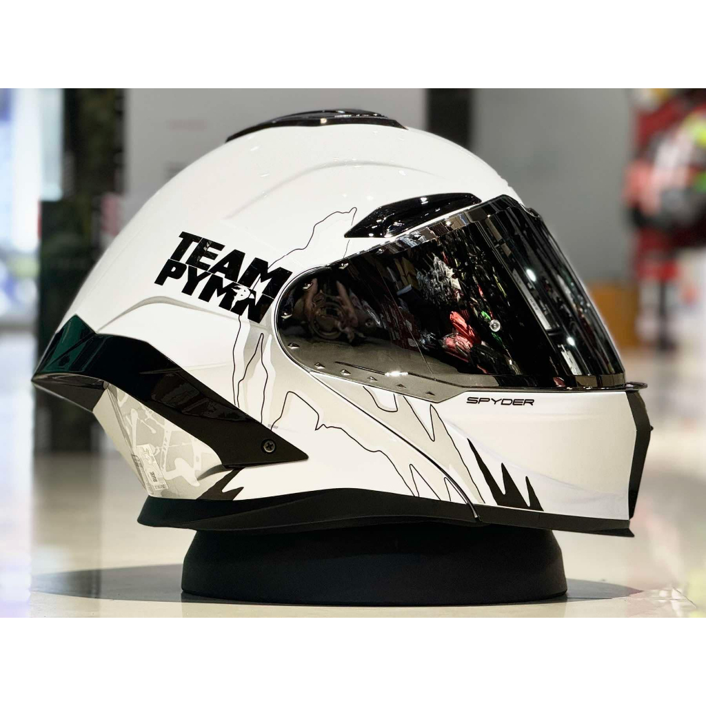 SPYDER NEO ICON TEAM PAYAMAN MODULAR DUAL VISOR HELMET | Shopee Singapore