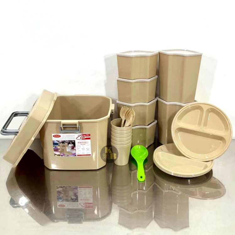 Nikko Zen 25 in 1 Ultimate Picnic/Party Mate Set with free Rice Spoon ...