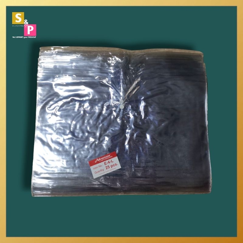 Adventurer Plastic Long Envelope Transparent ( Sold per piece) | Shopee ...