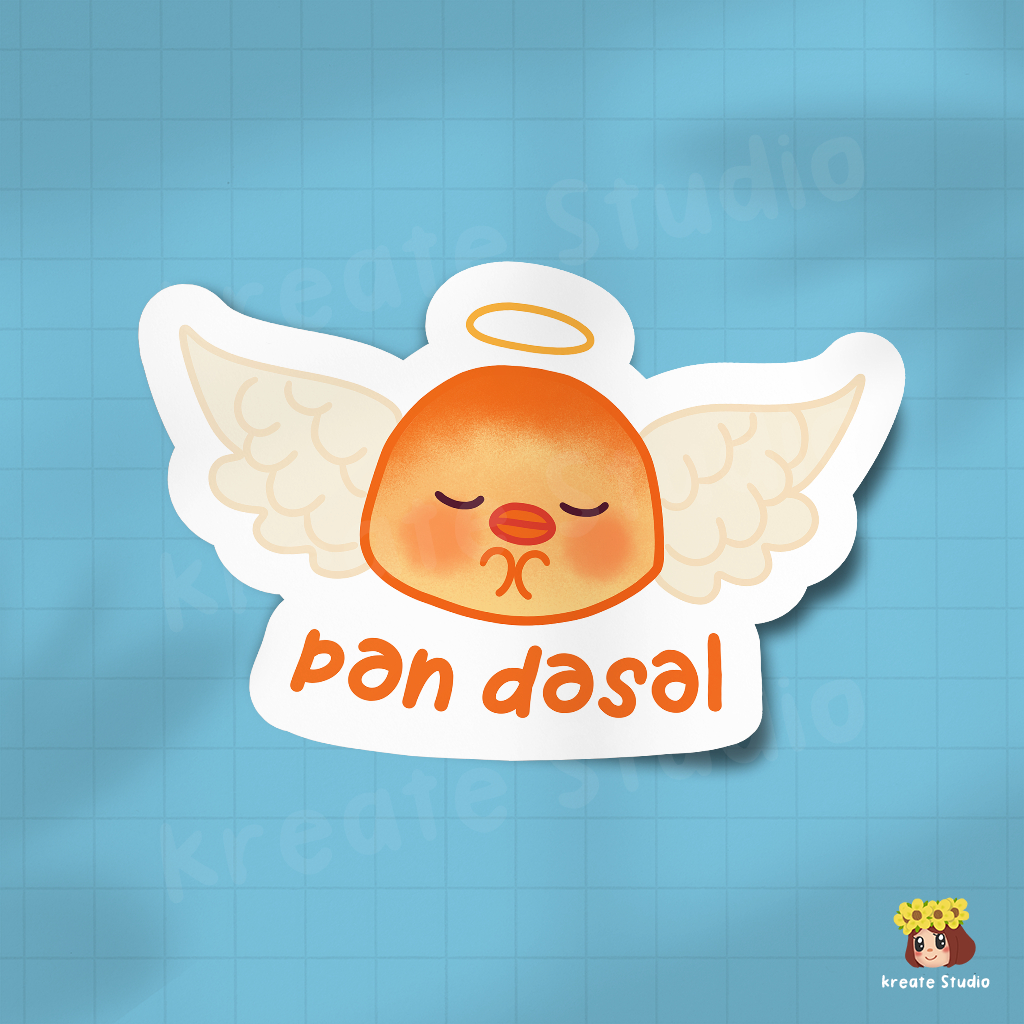 PAN DASAL STICKER | Witty Funny Relatable Cute Laminated Waterproof ...