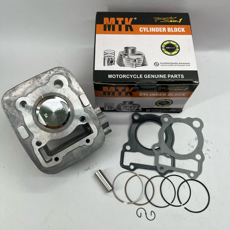 MTK CYLINDER BLOCK STEEL BORE WIND 125 / KLX 125 STANDARD (54MM ...