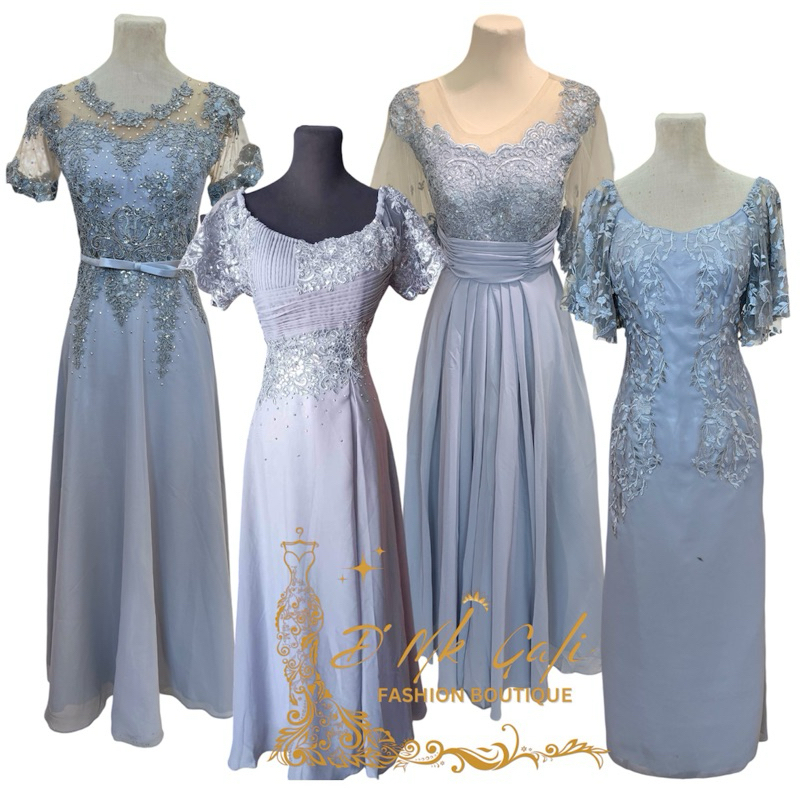 Mother of the Bride Gown/Principal Sponsor Gown/ Ninang Gown (Color ...