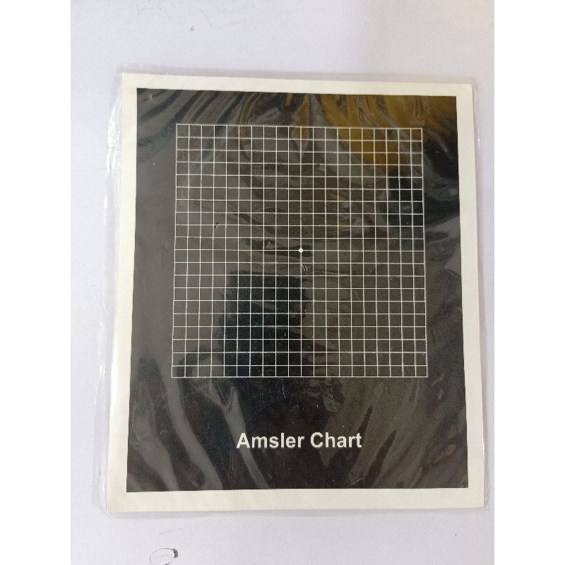 Amsler grid chart (AMD)(Cartoon) | Shopee Singapore