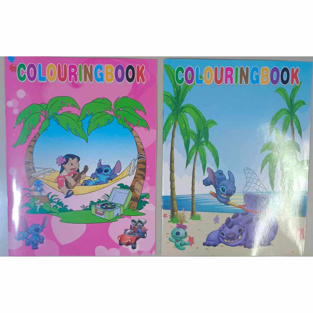 COLORING BOOK With Sticker ( SONIC Design ) | Shopee Singapore