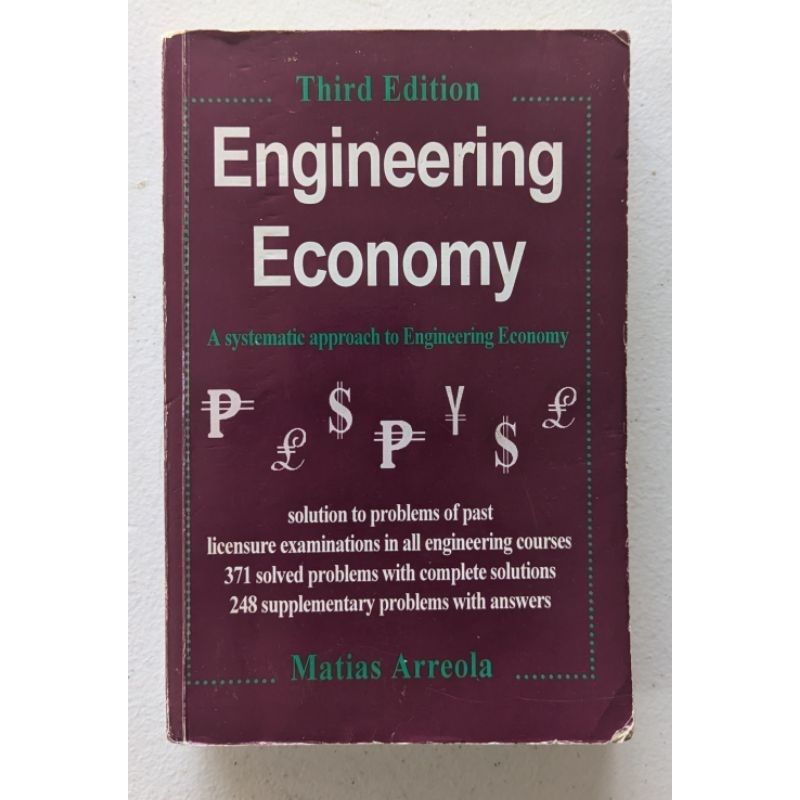 Engineering Economy (Used) | Shopee Singapore