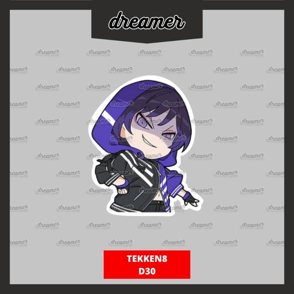 TEKKEN EMOTES EMOJIS BOMB STICKERS TEKKEN 8 GAMERS WATERPROOF STICKERS ...
