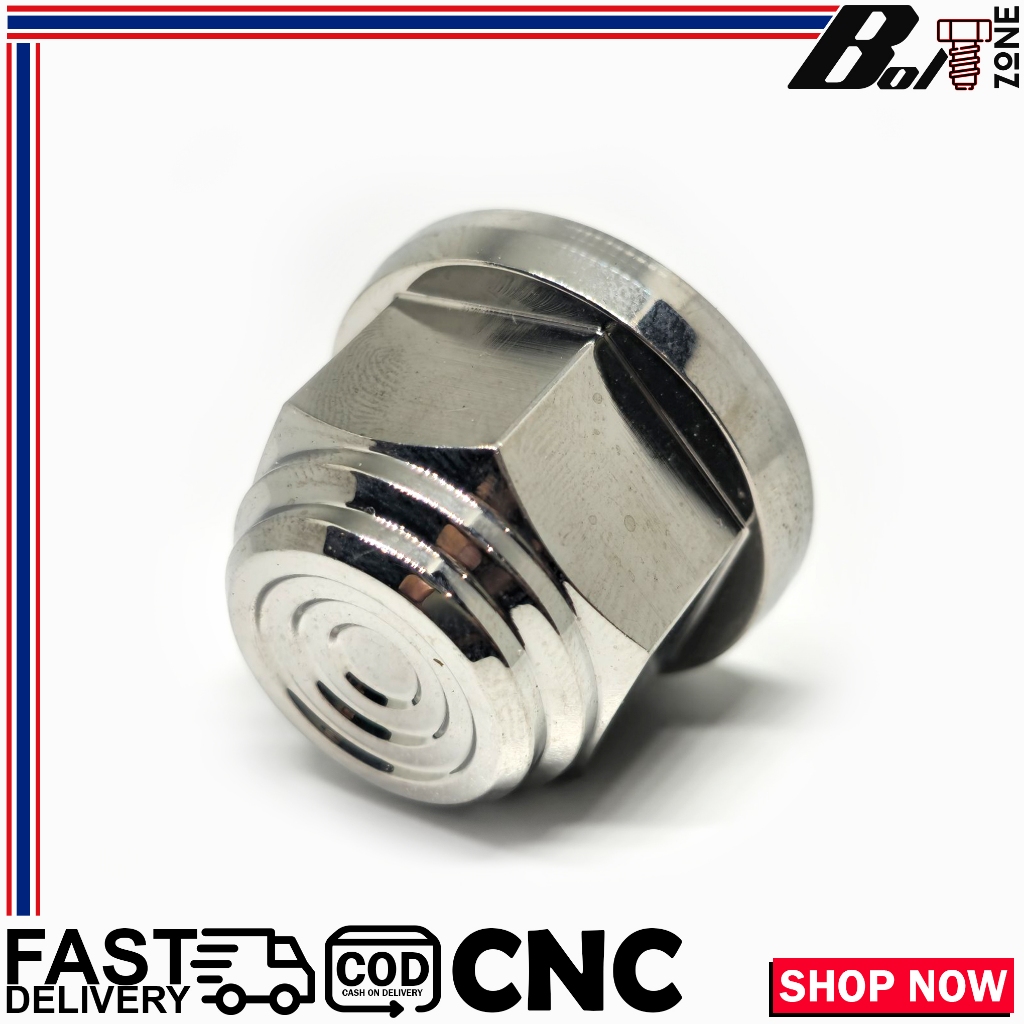 SC SIAM CONCAVE CENTER NUT CNC RAIDER / RUSI 125 / TMX / RS150 SONIC ...