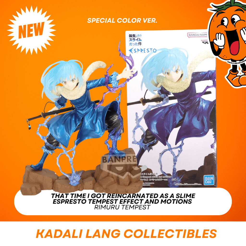 AUTHENTIC [SPECIAL COLOR VER] Espresto Tempest Effect And Motions Rimuru Tempest | Shopee Singapore
