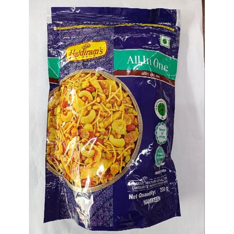 haldirams all in one 200g Indian snacks crunchy | Shopee Singapore