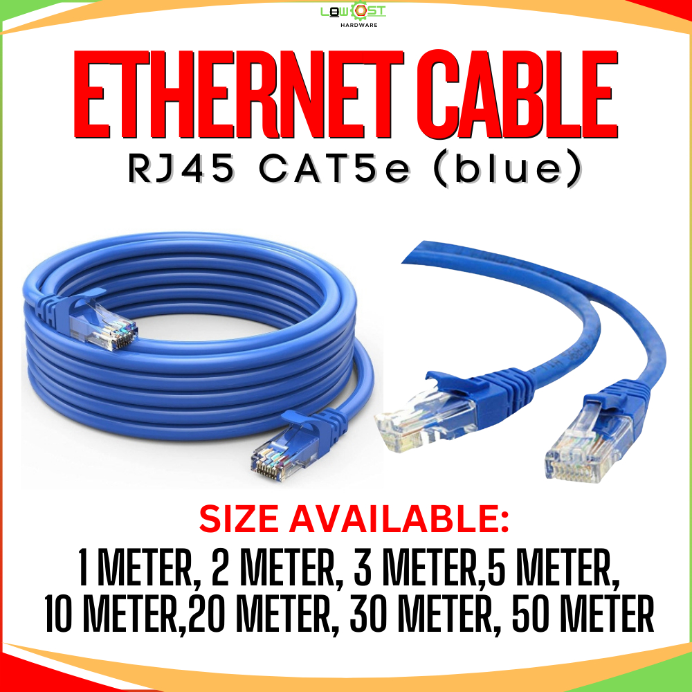 Ethernet Cable Wire UTP Cable LAN Cable | Shopee Singapore