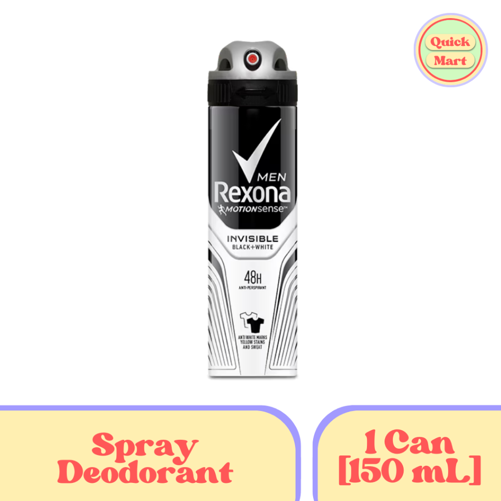 Rexona Invisible Dry Spray Deodorant 150mL (1 Can) | Shopee Singapore