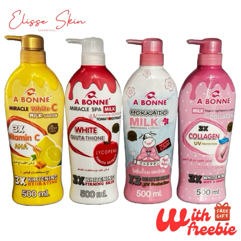 A BON NE COLLAGEN LOTION 500ml (3X WHITENING) | Shopee Singapore