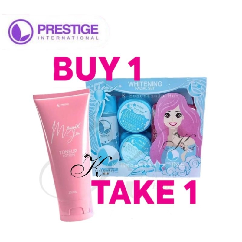 PRESTIGE WHITENING FACIAL SET (MAINTENANCE SET) | Shopee Singapore