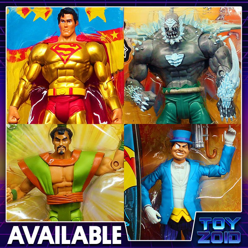 DC Universe Classics Super Powers SuperHeroes Gold Superman Doomsday ...