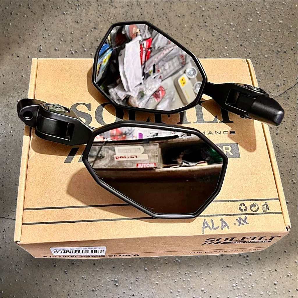 SOLFILI SIDE MIRROR VIS-01 SERIES (UNIVERSAL) | Shopee Singapore