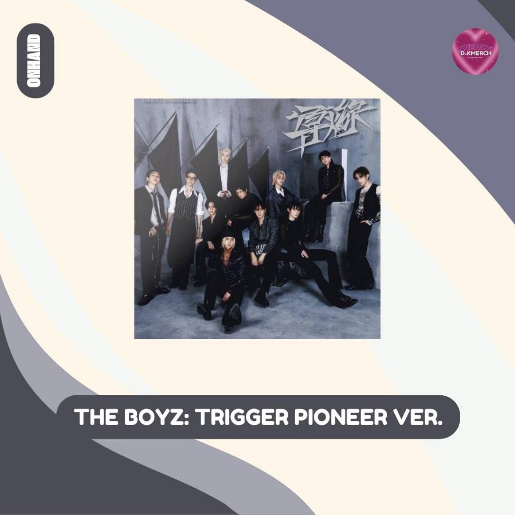 (SEALED) THE BOYZ - [TRIGGER / (도화선)] 9th Mini Album PHOTOBOOK PIONEER ...