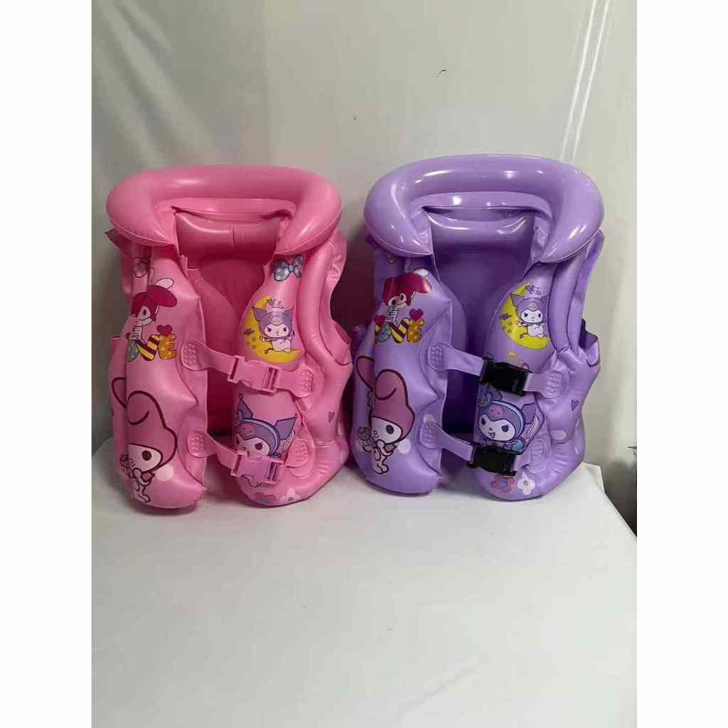 kids infaltable vest swimsuit boys life jacket water inflatable toys ...