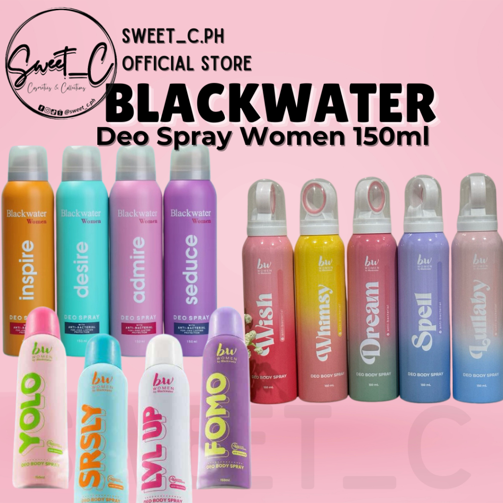 Blackwater Deo Spray for Women 150ml | Shopee Singapore