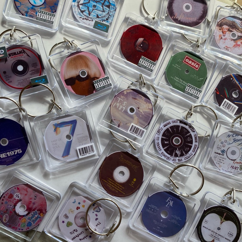 CD Keychain | Photo Insert | Personalize dvd | Shopee Singapore