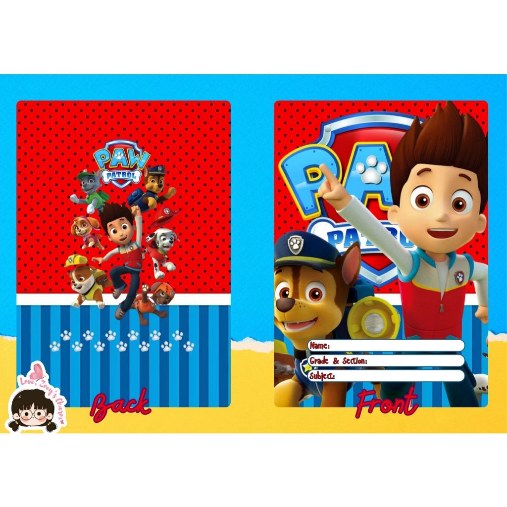 PAW PATROL STAPLED NOTEBOOK WRITING AND COMPOSITION | Shopee Singapore
