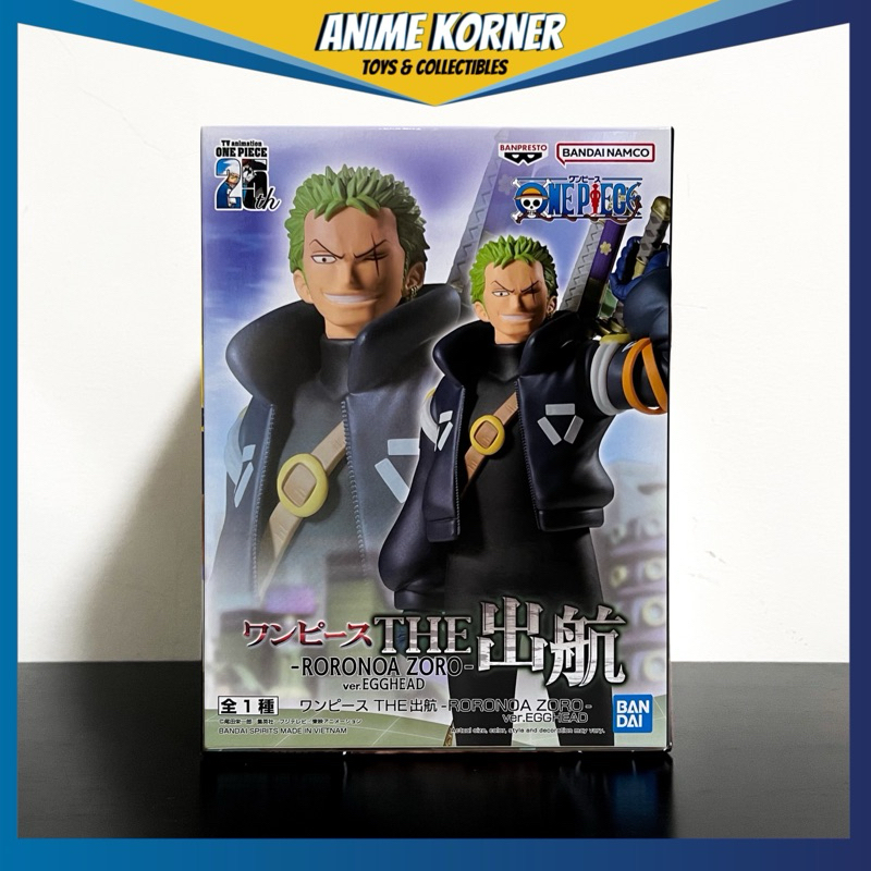 Banpresto The Shukko Zoro Egghead Suit Ver. One Piece (13cm) Figure ...