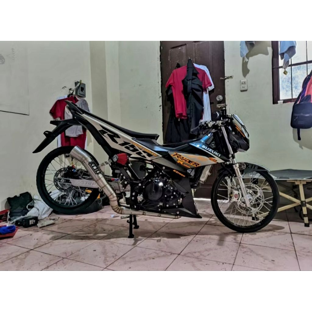 Raider 150 fi 63mm super open Loudest pipe | Shopee Singapore