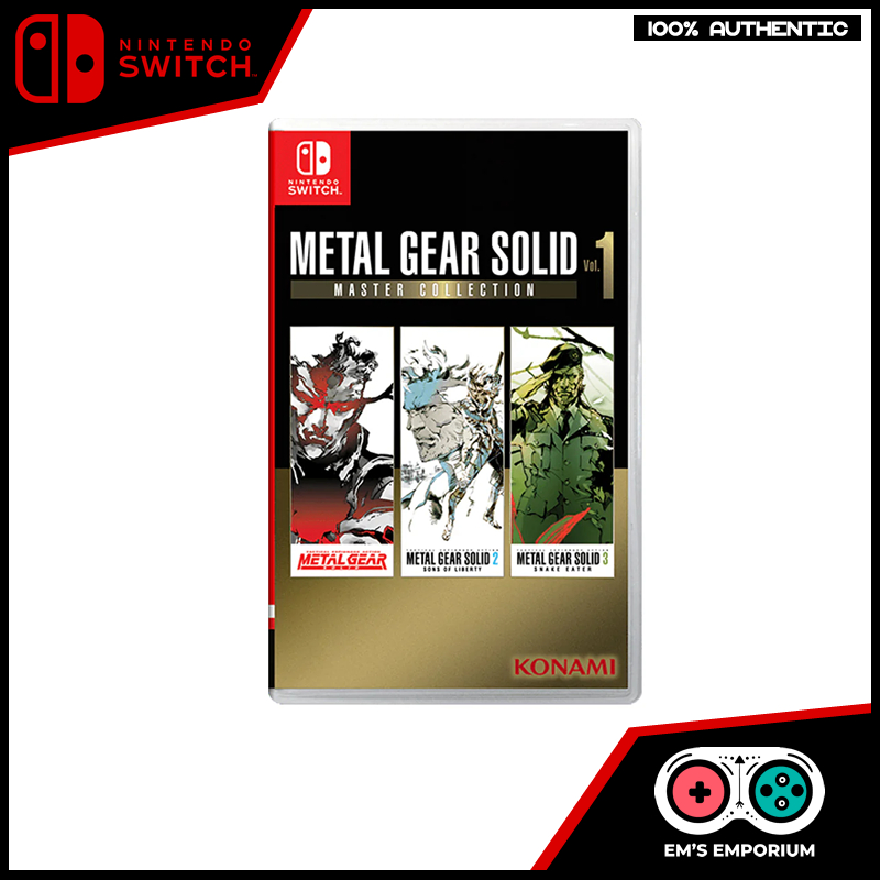 Nintendo Switch Metal Gear Solid: Master Collection Vol. 1 | Shopee ...
